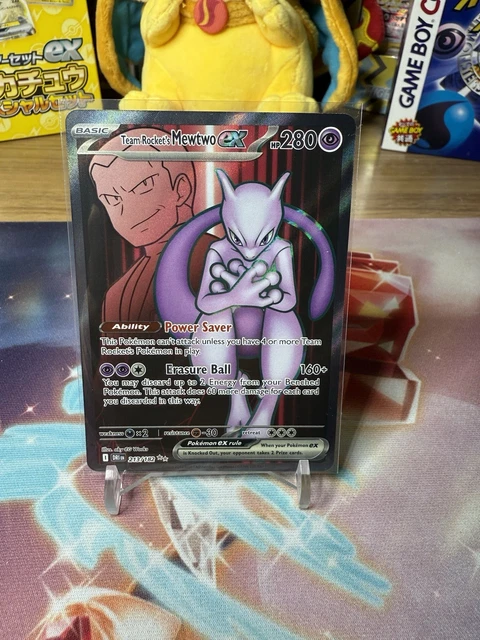 TEAM ROCKET'S MEWTWO ex 213/182 Sv10: Destined Rivals Holo $49.80 ...