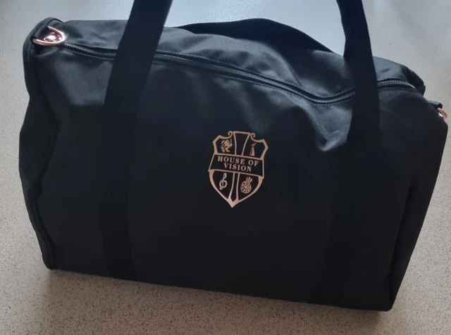 MENS HOUSE OF Vision Fortitude Black Large SIZE Duffle Gym Bag sz:18 ...