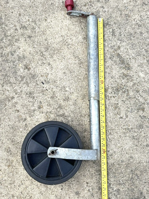 JOCKEY WHEEL CARAVAN Pivot Boat & Trailer Wheel Jockey Telescopic 62 in ...