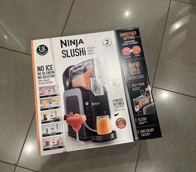 NINJA SLUSHI FROZEN Drink Maker FS301UK Slushy Slush Maschine DIREKT ...