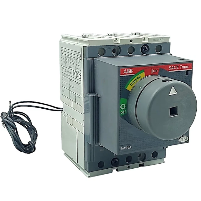 DISJUNTOR COM MANOPLA ABB Sace Tmax T2L 160 16A 690v 8kv EUR 197,14 ...