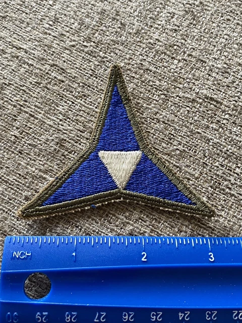 WWII US ARMY 3rd Corps Patch Blue & White Soldier ID’d Named INV6860 $5 ...