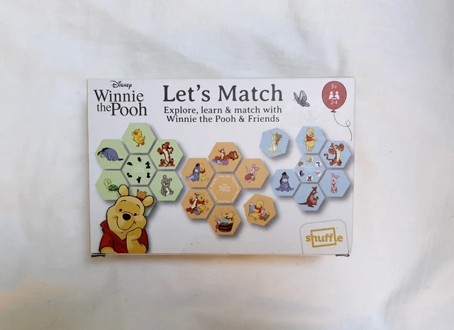DISNEY WINNIE THE Pooh Let's Match Puzzle Game For Kids Aged 3+ £5.68 ...