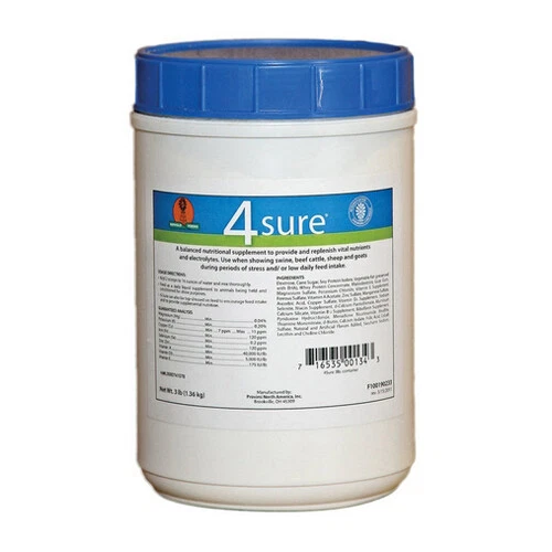 4-SURE SUPPLEMENT 3 Lbs By Sunglo Feed £61.02 - PicClick UK