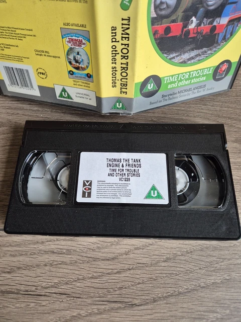 THOMAS THE TANK Engine And Friends Video VHS U Cert 1993 Time For ...