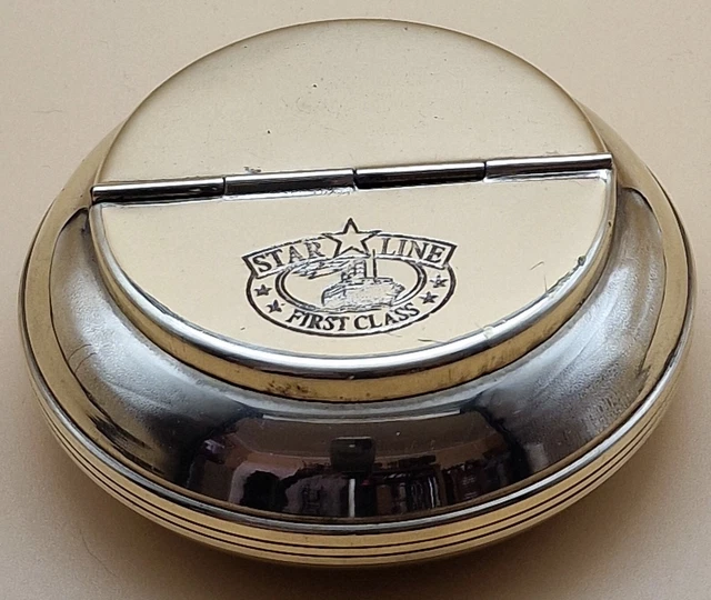 VINTAGE STAR SHIPPING Line Ashtray, First Class, Maritime, Nautical ...