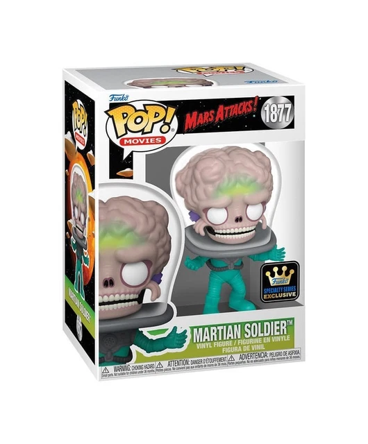 MARS ATTACKS POP! Movies Martian Soldier 9 cm Funko EUR 23,45 - PicClick IT
