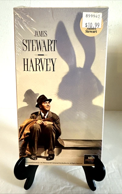 HARVEY VHS MOVIE 1991 James Stewart Factory Sealed Rare Universal ...