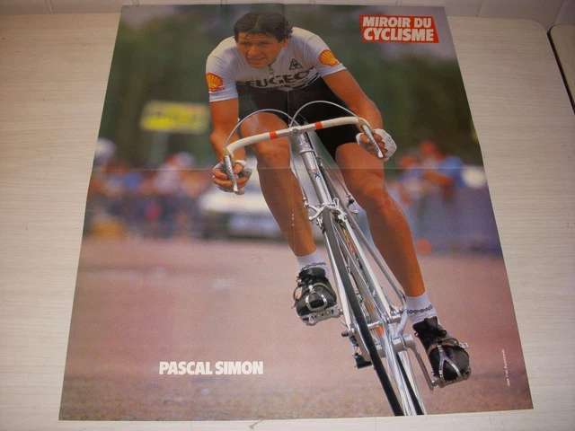 CYCLISME MC344 POSTER SIMON PEUGEOT ENCYCLOPEDIE de VANDI A VAN ...