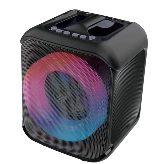 PIFCO LED RGB Cube Speaker £27.24 - PicClick UK