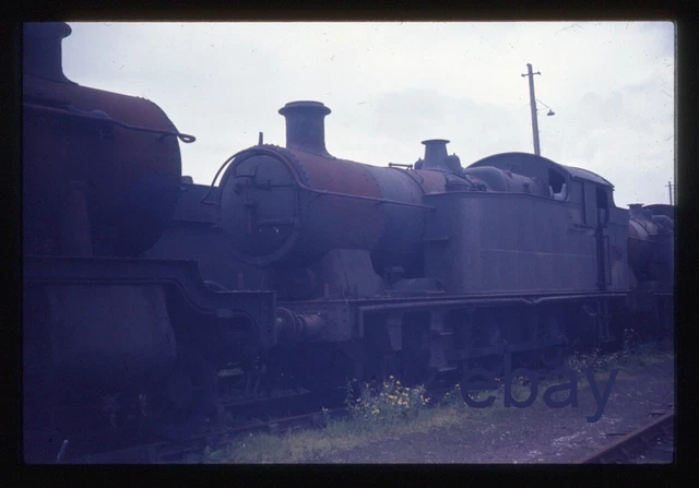 ORIGINAL 35MM SLIDE - ex SR 5619 at Woodhams, Barry scrapyard - June ...