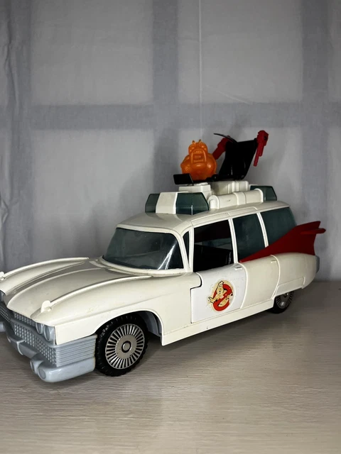 RARE THE REAL Ghostbusters ECTO-1 Vehicle Figure Complete With Ghost ...