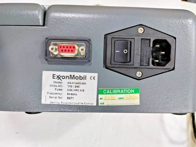 *USED TESTED* EXXONMOBIL AS-K14483-EM Mobilgard Scrapedown Analyzer ...