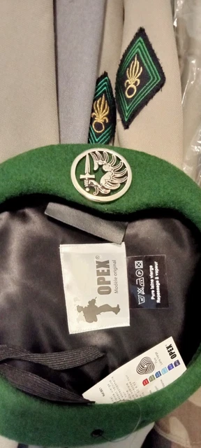 FRENCH FOREIGN LEGION New Badge And Beret Of The 2eme Rep Para Regiment ...