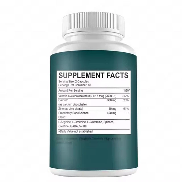 HEIGHT GROWTH INCREASE Gummy Vitamins, Heightener Grow Supplement, 120 ...