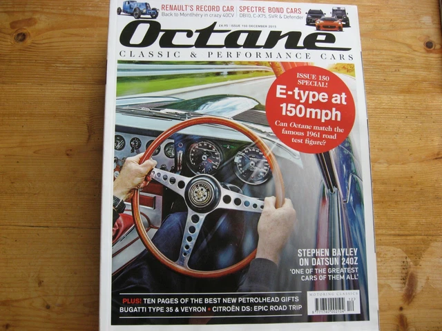 OCTANE MAGAZINE E-TYPE at 150mph, Spectre Bond Cars, Renault Record Car ...