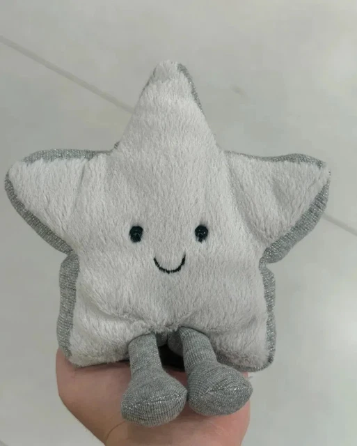 JELLYCAT SILVER STAR 15CM Plush - BNWT Authentic Gift For Valentine’s ...