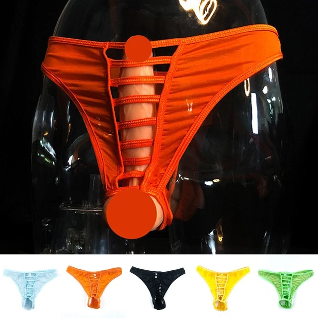 SEXY HERREN UNTERW?SCHE Bulge Pouch Slips Open Crotch H?schen G-String Unterhose EUR 9,52 ...