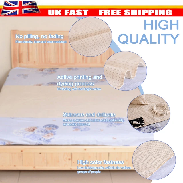 270*90CM BED EARTHING Sheet Grounding Sheet Mat & Conductive Copper ...