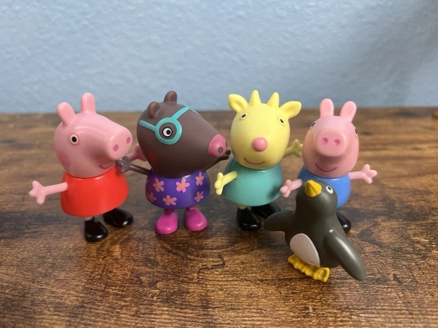 BRAND NEW: PEPPA Pig W/ Friends Pack: Rare Molly Mole, Gaby Goat ...