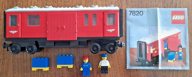 LEGO 7820 VAGONE postale- Mail van - 12V treno train Eisenbahn ...