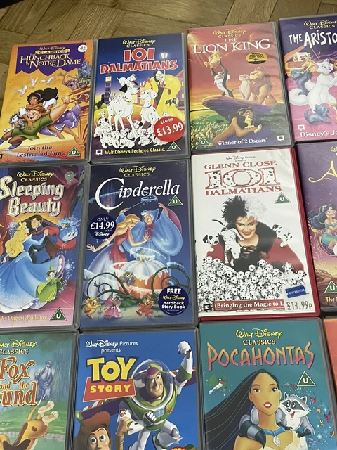 17 WALT DISNEY Videos VHS Watched Once Only £10.00 - PicClick UK