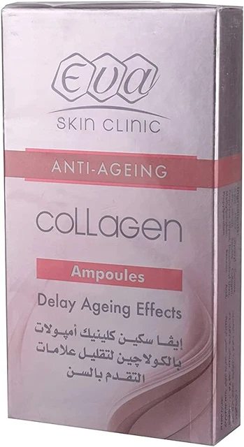 EVA COLLAGEN AMPOULES are rich in Marine Collagen 10x 2ml ampoules £31. ...