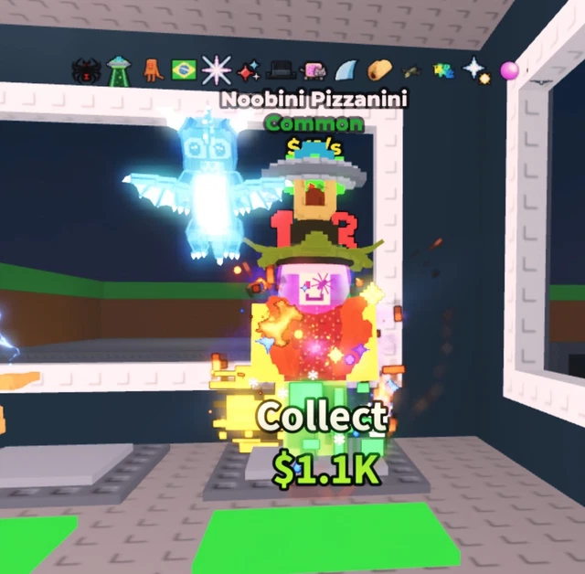 STEAL A BRAINROT Noobini Pizzanini ALL MUTATIONS TRAITS £2.74 - PicClick UK