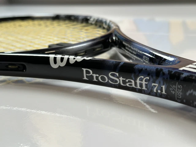 WILSON CLASSIC PRO STAFF 7.1 si PWS Midplus Tennis Racket Racquet -Fast ...