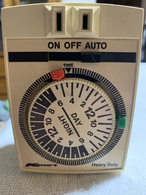 VINTAGE KMART HEAVY Duty 24-Hour Appliance Timer Model 5105E $7.00 ...