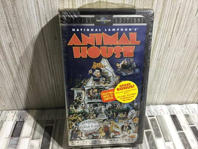 NATIONAL LAMPOONS ANIMAL House (VHS, 2000, 20th Anniversary Special ...
