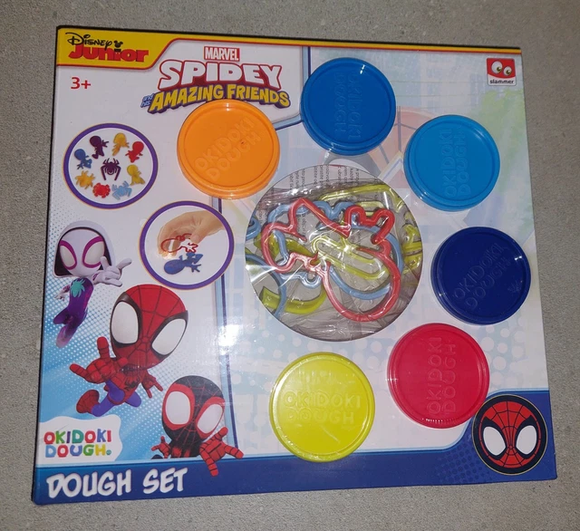 DISNEY JUNIOR MARVEL Spidey & His Amazing Friends Dough Set New Sealed ...
