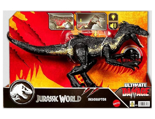JURASSIC WORLD ULTIMATE Damage Indoraptor Dinosaur £49.99 - PicClick UK