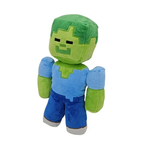 30CM BIG ZOMBIE Minecraft Plush Toys Stuffed Pillow Doll Figure Kid ...
