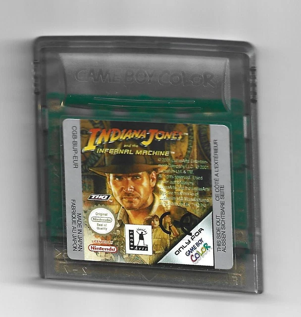 INDIANA JONES THE Infernal Machine - et la Machine Infernale, Jeu Game ...