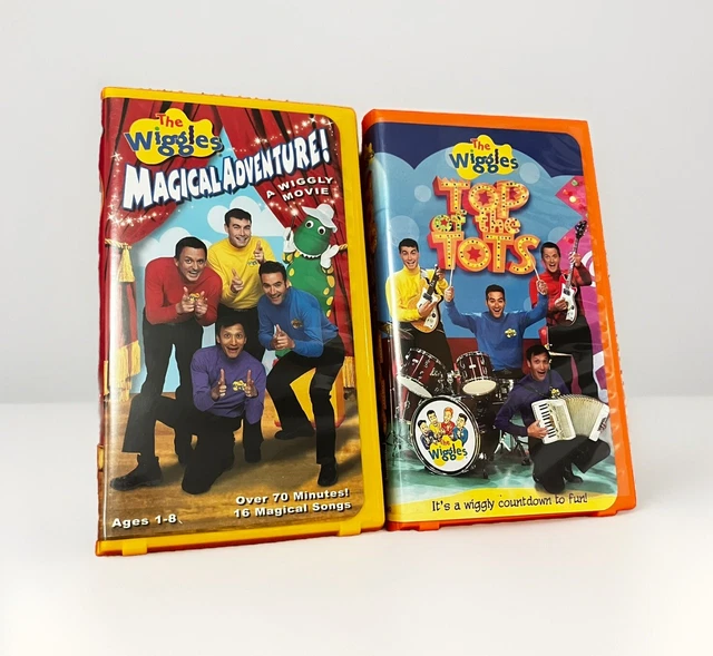 THE WIGGLES VHS Lot: Magical Adventure! & Top Of The TOTs - Vintage ...