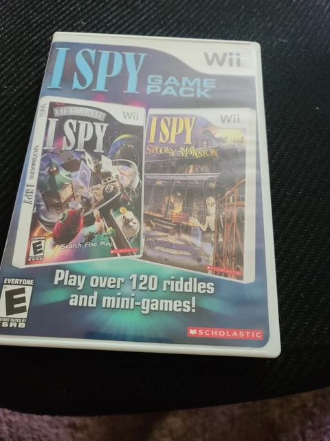 I SPY GAME Pack Ultimate I Spy & I Spy Spooky Mansion (Nintendo Wii ...