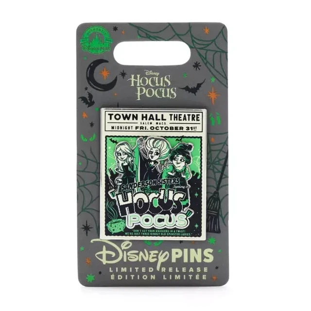 DISNEY HOCUS POCUS Sanderson Sisters Town Hall Theatre Limited Release ...