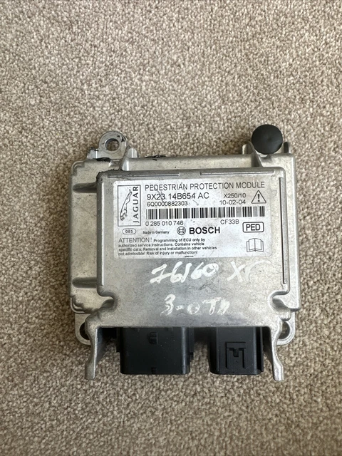 JAGUAR XF X250 Pedestrian Protection Module Unit Ecu 9X23-14B654-Ac ...