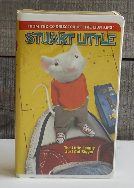 STUART LITTLE VHS 2000 Clamshell Closed Captioned Childrens Family ...