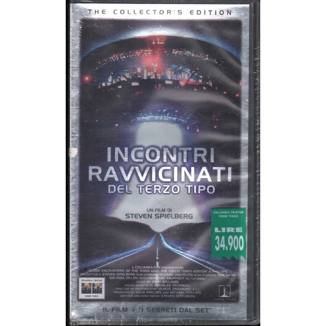 CLOSE ENCOUNTERS DEL Troisième Type VHS Steven Spielberg Univideo ...