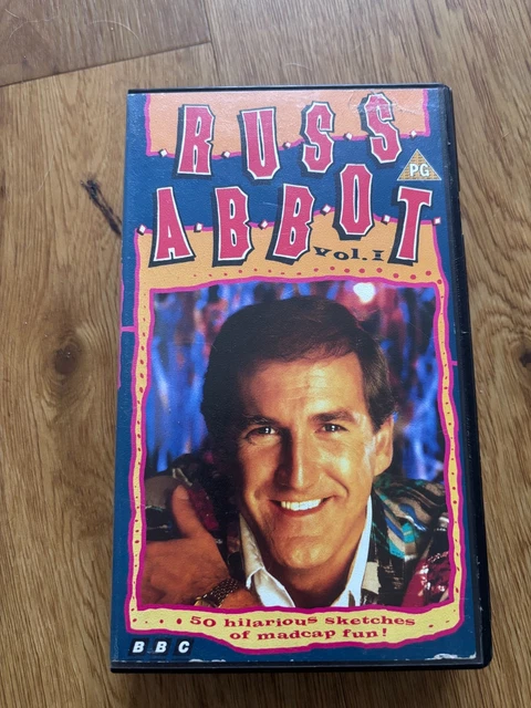RUSS ABBOT VOL.1 Vhs Video £8.65 - PicClick UK