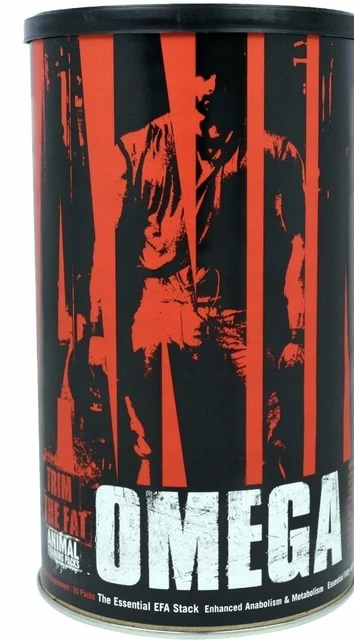 UNIVERSAL NUTRITION ANIMAL OMEGA 30 packs | Complete Essential Fatty ...