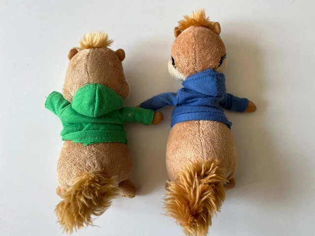 TY ALVIN AND The Chipmunks Plush Soft Toy Set Simon and Theodore $29.26 ...