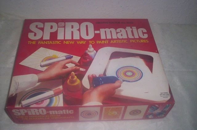 VINTAGE SPIRO-MATIC ART game / toy denys fisher 1969 99p no reserve £7. ...