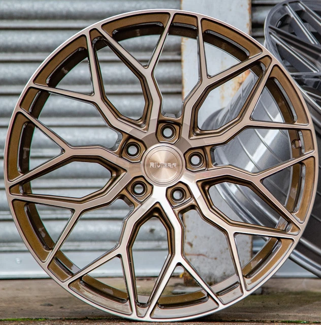 19&/FORD MUSTANG MACH-E/RIVIERA RF108 Flow Formed/Dual Bronze /8.5j ...