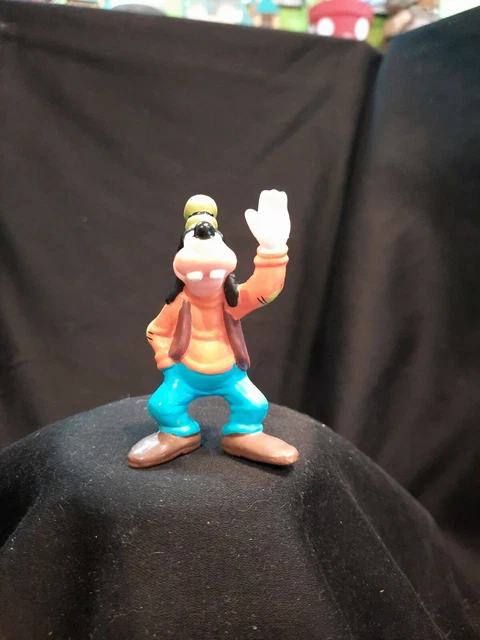 DISNEY PVC FIGURES "Goofy Waving Hi" £3.79 - PicClick UK