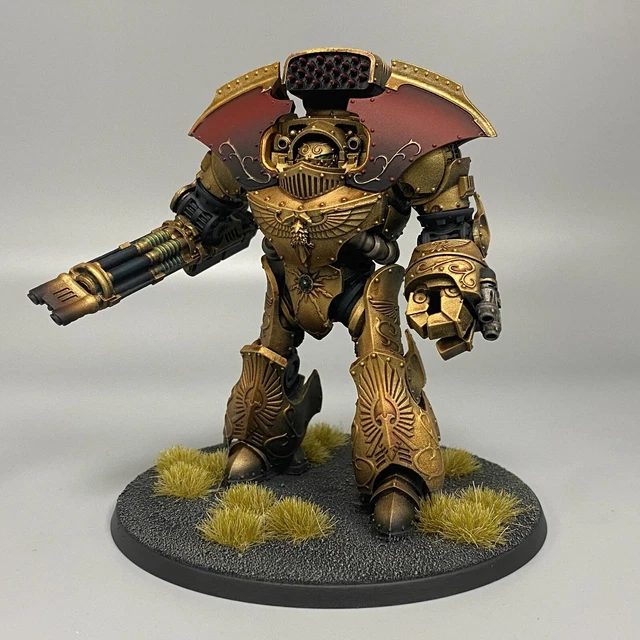 TELEMON DREADNOUGHT LEGIO Custodes Forge World Warhammer 30K 40K Peint ...