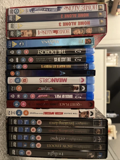 19X DVD AND Blu-Ray Bundle | TWO UNOPENED, TWO COLLECTIONS 📀 £59.98 ...