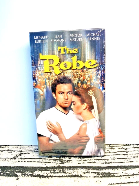 THE ROBE VHS 1953 Richard Burton, Jean Simmons Victor Mature - NEW and ...